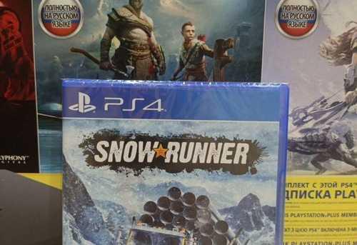 Snowrunner PS4 В пленке
