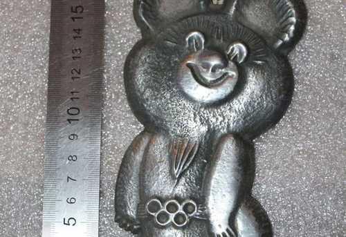 Сувенир, настенное панно Олимпийский мишка