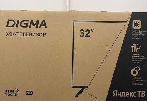 Телевизор Digma DM-LED32SBB31 Новый