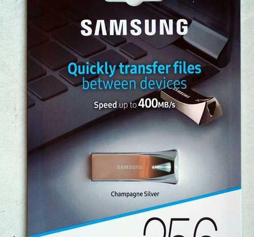 Флешка Samsung BAR Plus 256Gb