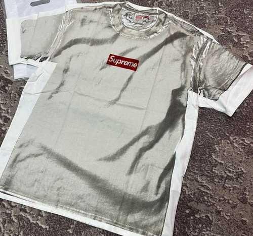 Эксклюзивная футболка Maison Margiela x Supreme