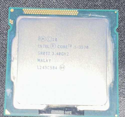 Процессор intel core i5 3570