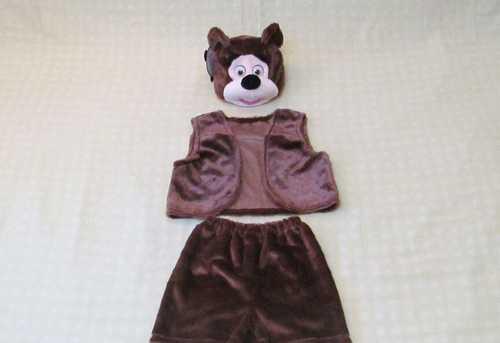 Новый костюм Медведь 3-7лет Медведя Мишка миша