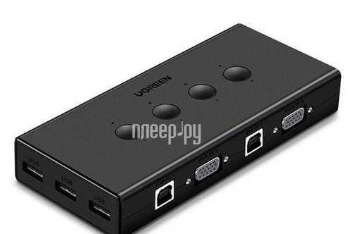 Ugreen CM154 4-Port USB KVM Switch Box 50280