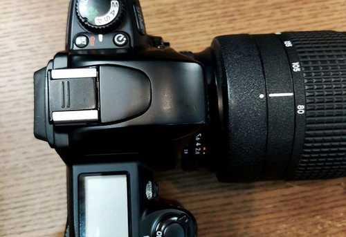 Пленочный фотоаппарат Nikon F65 kit 28-80mm black