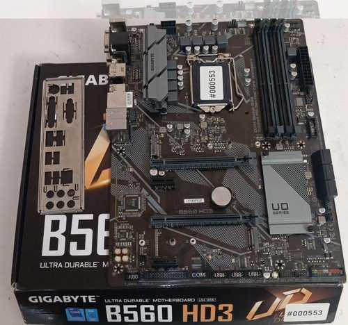 Gigabyte B560 HD3 LGA1200 10-11 intel