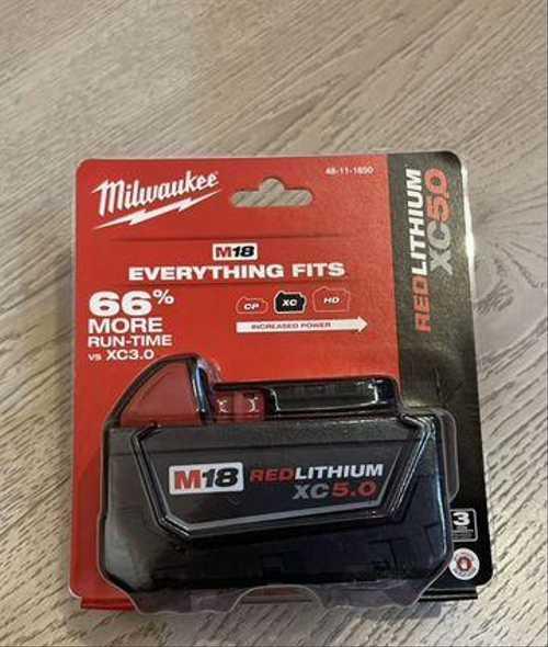 Аккумулятор Milwaukee M18-Год выпуска 2022