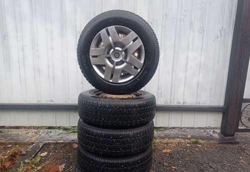 Колеса зимние шипы в сборе 175*70 r13