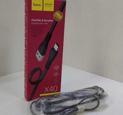 USB кабели Hoco USB кабель X40 Noah Charging data cable for Type-C