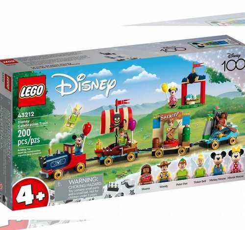 Lego Disney Праздничный поезд Диснея 43212