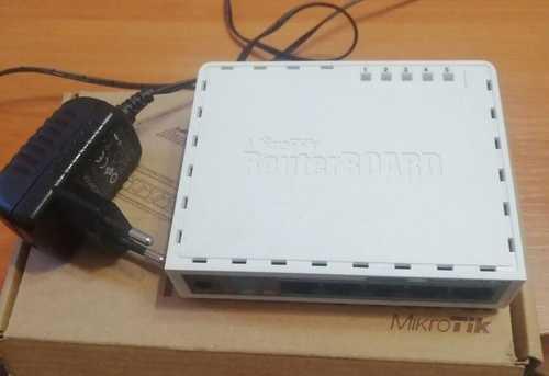 MikroTik 750 Wifi роутер маршрутизатор