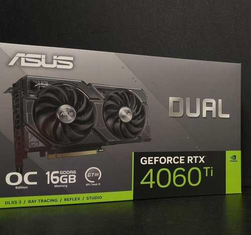 Asus RTX 4060Ti Dual 16gb / Обмен/ Гарантия