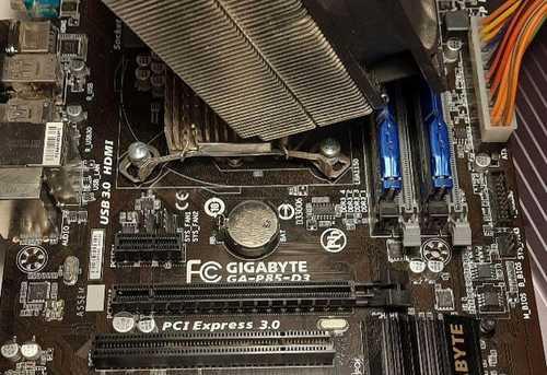 Intel Core i5 4690k, Gigabyte GA-P85-D3, 16GB ddr3