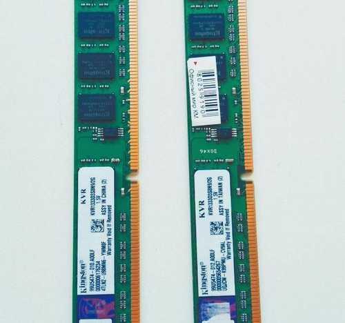 Оперативная память ddr3 2gb для компьютера 2 шт