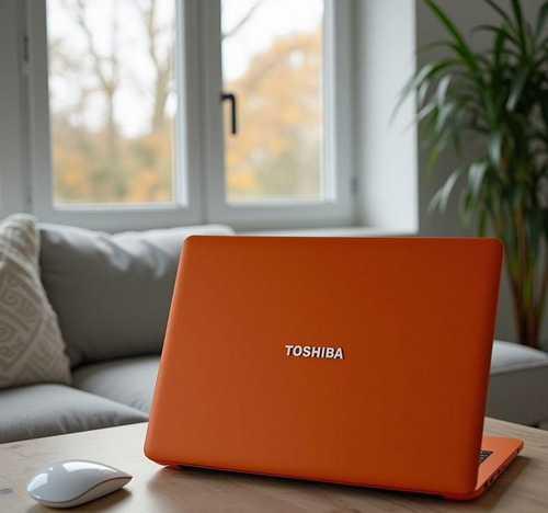 Стильный ноутбук Toshiba на i5
