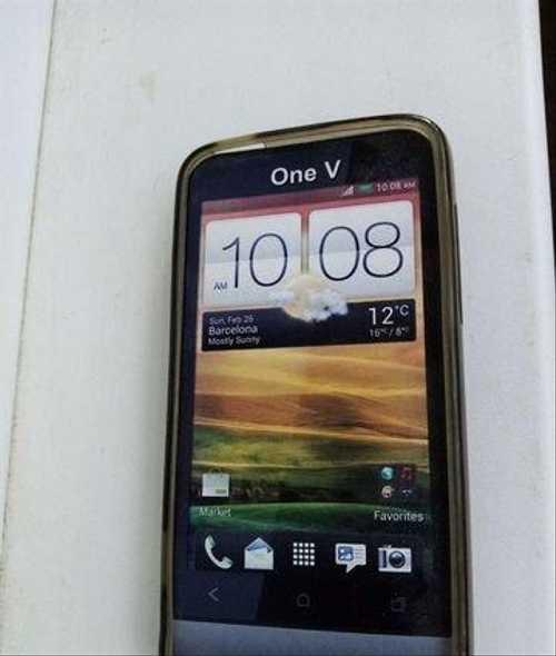 Силиконовый чехол для HTC One V