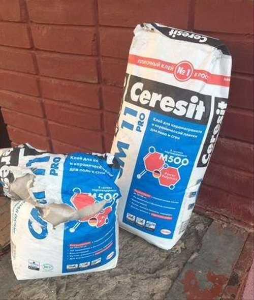 Плиточный клей ceresit