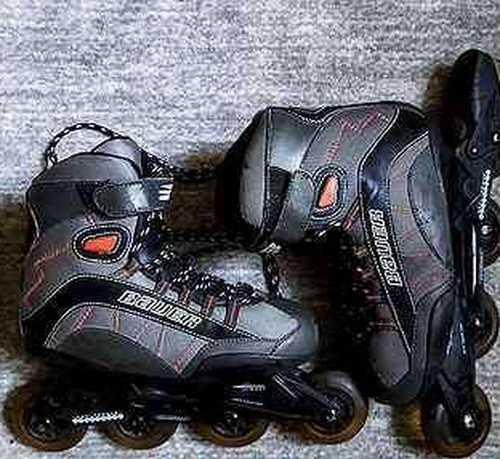 Роликовые коньки bauer x-tra 5.0 ролики 42,5-43