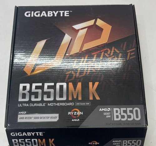 Материнская плата gigabyte AMD B550 SAM4 matx B550