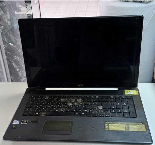 Нерабочий ноутбук Acer Aspire 7739ZG