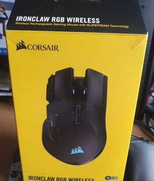 Мышь беспроводная Corsair Ironclaw Rgb Wireless