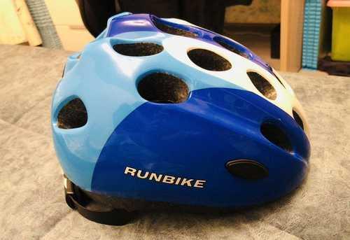 Шлем Runbike S (48-52 см.) голубой