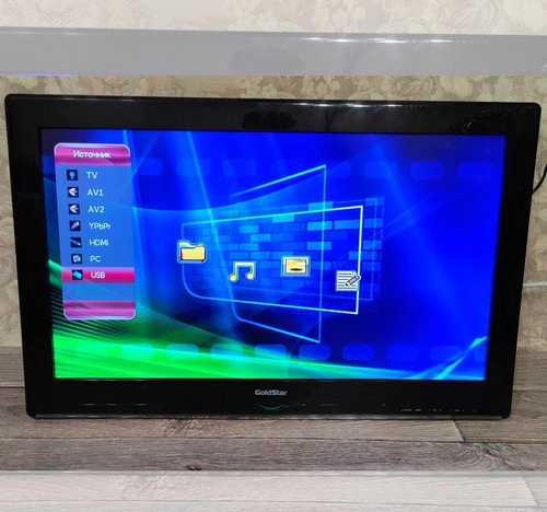 ЖК LED телевизор 26"