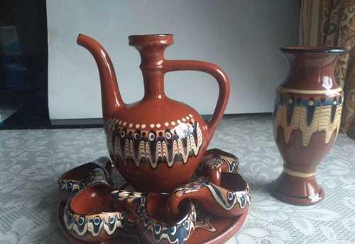 Набор посуды керамика Болгария
