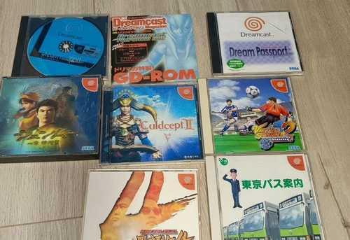 Оригинальные диски для sega Dreamcast
