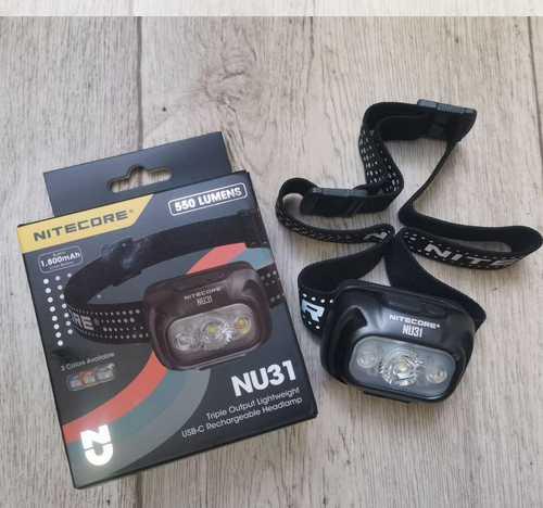 Nitecore nu31 налобный фонарь