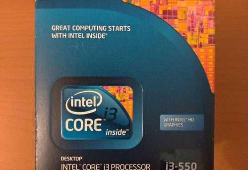 Процессор Intel Core I3-550 BOX