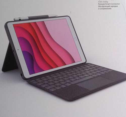 Logitech Combo Touch / iPad 10.2 Чехол-клавиатура