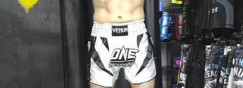 Шорты для Тайского бокса Venum One White
