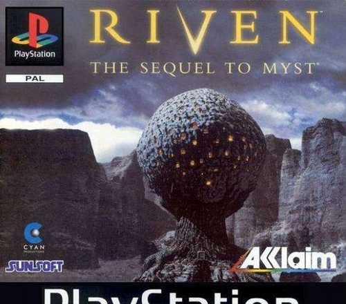 Riven: The Sequel to Myst PS One Sony