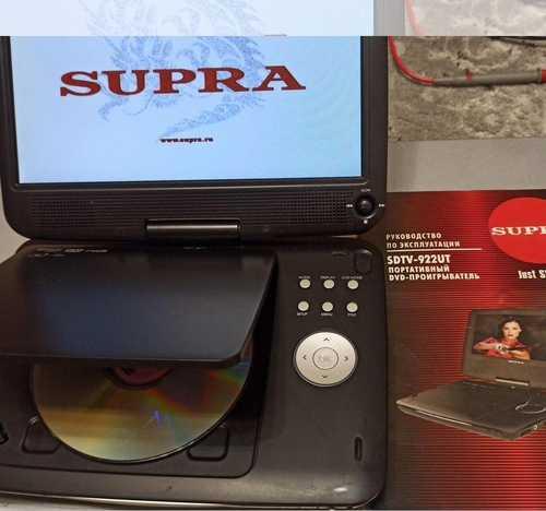 Портативный DVD проигрыватель supra