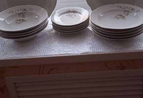 Набор столовой посуды на 6 персон фарфор