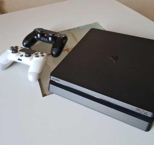 Sony playstation 4 slim 500gb   2 геймпада