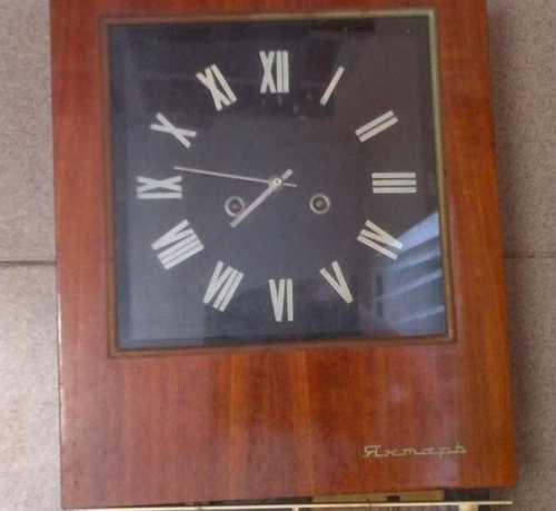 Часы настенные с боем "Янтарь" СССР