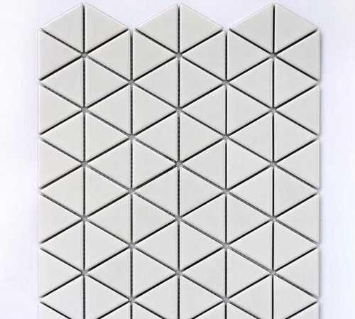 Мозаика Bonaparte Reno White matt (3.9x4.5) 25.2x2
