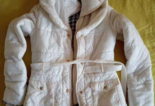 Куртка зимняя женская 42 44 размер белая