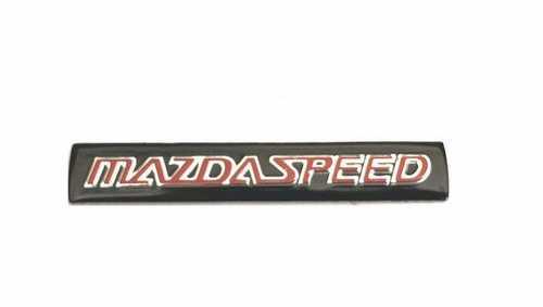 Табличка mazdaspeed черная