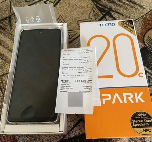 TECNO Spark 20с, 4/256 ГБ