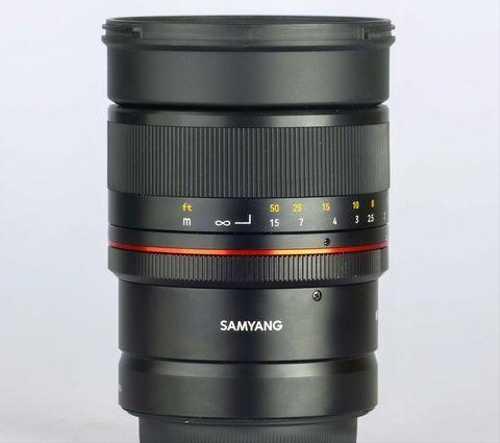 Samyang 85mm f/1.4 MF Z