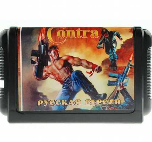 Картридж (16 бит) Contra Hard Corps (без коробки) (рус) для Сеги