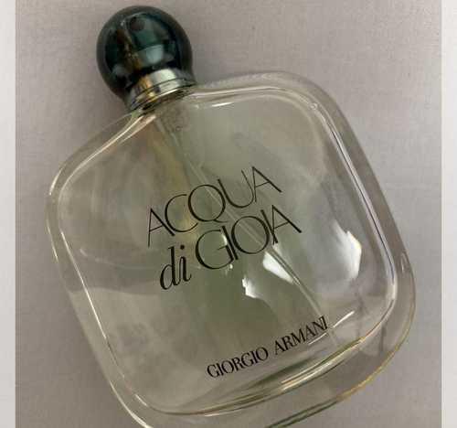 Giorgio armani acqua di gioia распив