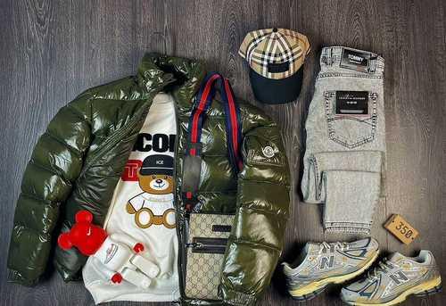 Осенний комплект Nike Moncler Tommy Hilfiger