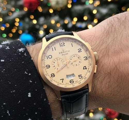 Наручные часы Zenith Pilot Gold механика