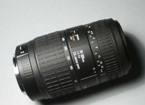 Sigma AF 70-300/4-5.6 DL Macro super (canon)