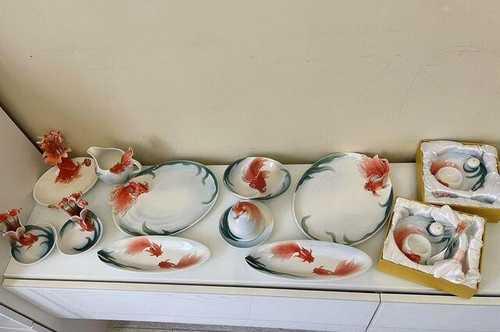 Набор столовой посуды золотая рыбка