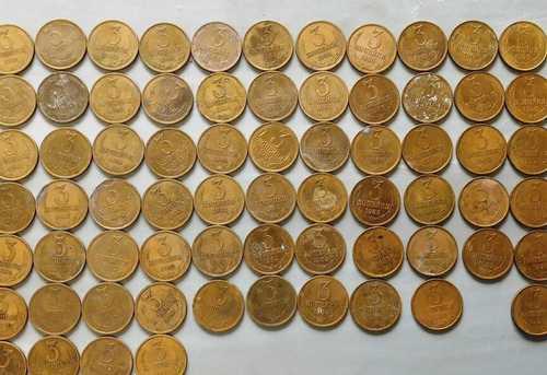 Продам набор монет СССР номинал 3 коп. 1961-1991 г